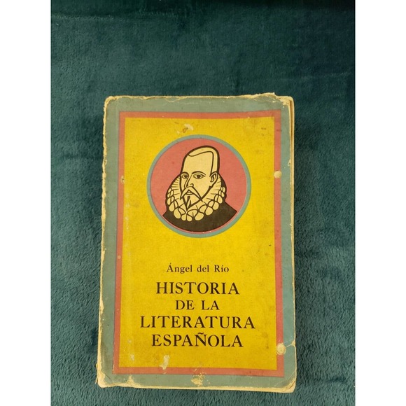 Accents | Historia De La Literatura Espanola Angel Del Rio Spanish Tapa ...
